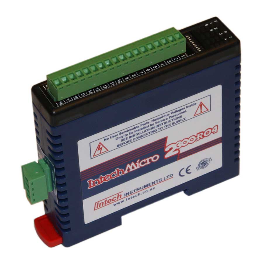 4 kanaler relæ output station (Intech 2300-RO4) - 4Control