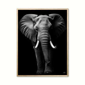 ABELEG.DK - Kvalitetslegetøj til børn - Plakat Elefant 50x70 cm