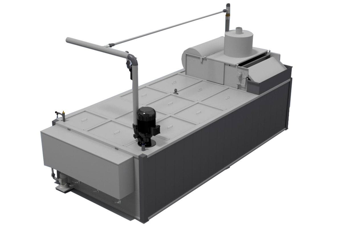 Part flow central plant - Accustrip