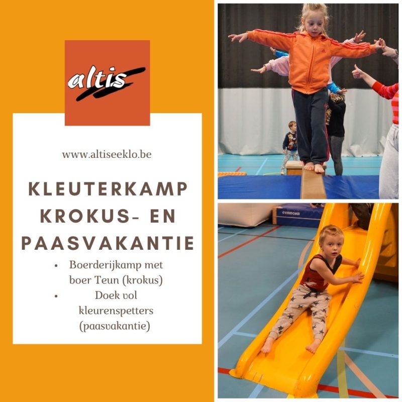 Kleuterkamp krokus- en paasvakantie - Altis