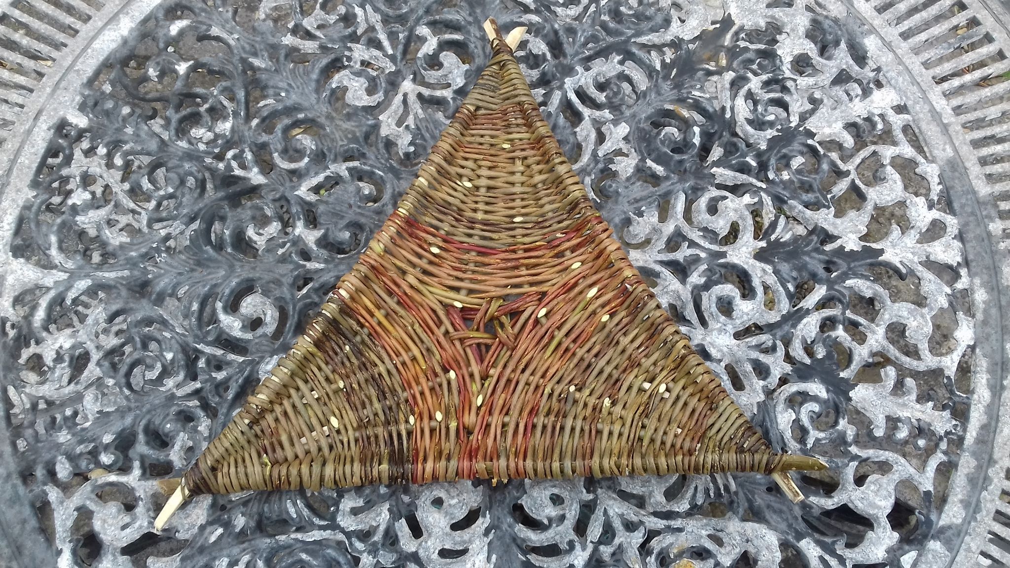 Triangular Tray - Anna Stickland Weaving