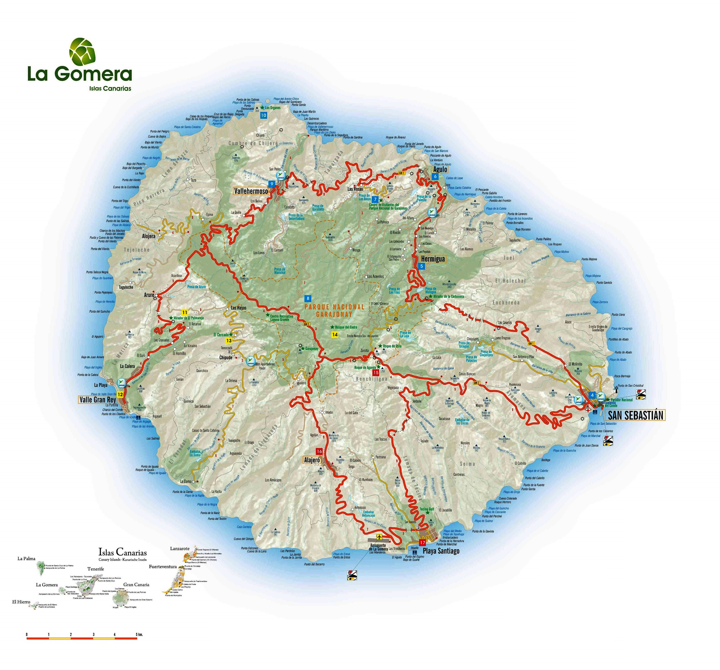 Garajonay National Park: geography, climate, flora, fauna ...