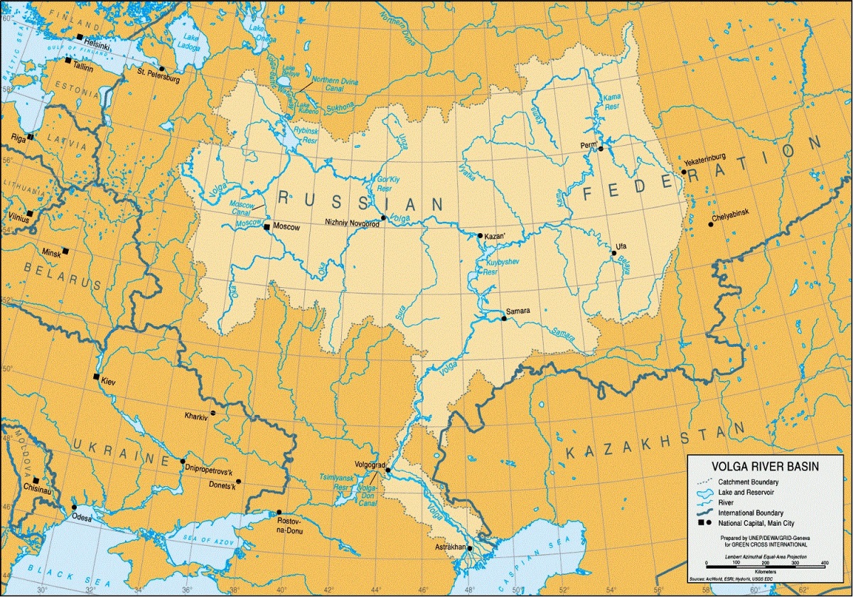 Volga: Etimología, Historia, Geografía, Ecosistema, Flora, Fauna...