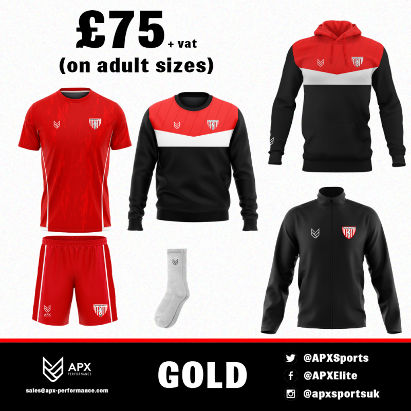Springhead FC Gold Junior Training Pack – APX Performance