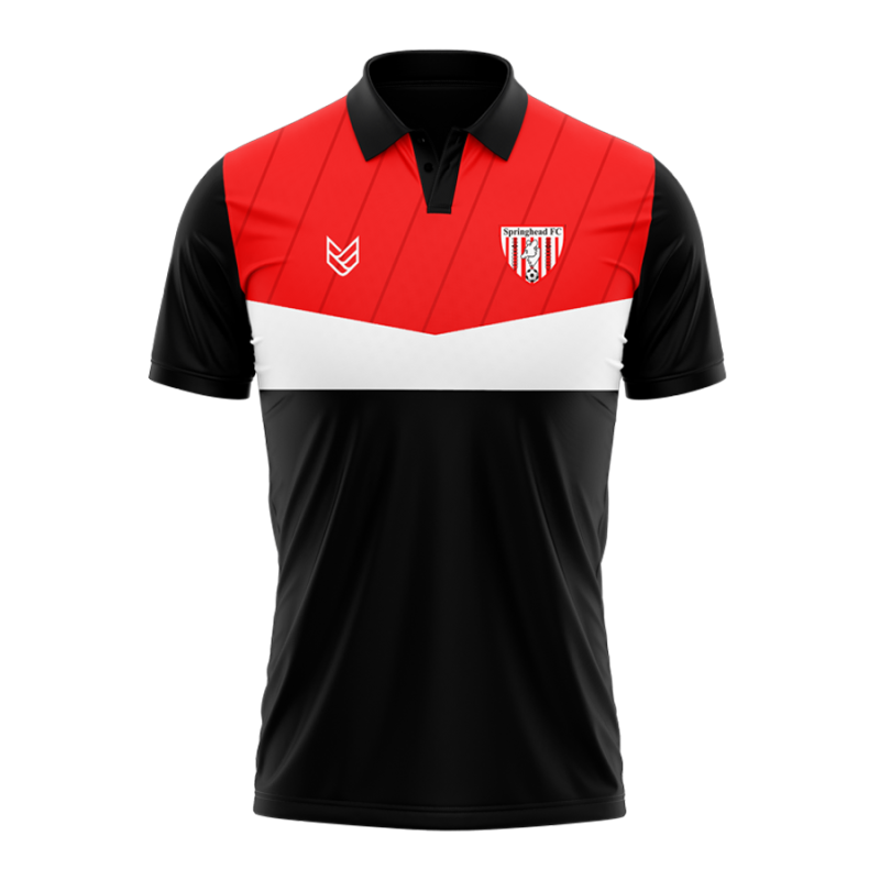 Springhead FC Adult APX Warrior Polo Shirt - APX Performance