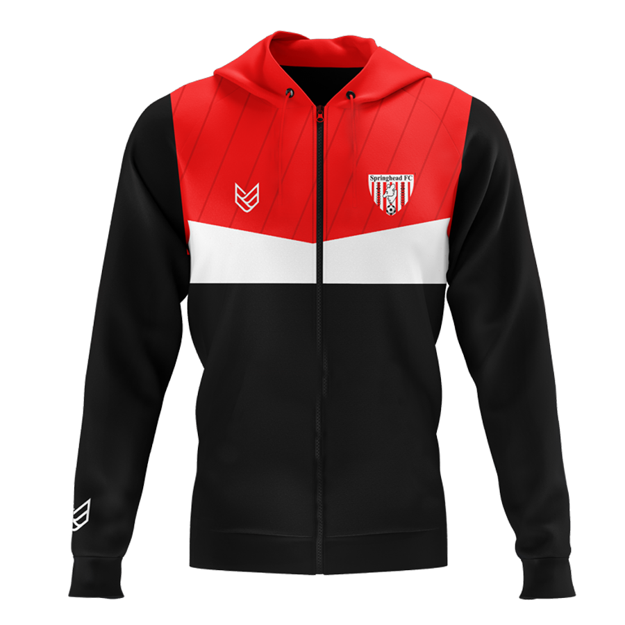 Springhead FC Junior APX Warrior Zipped Hoodie - APX Performance