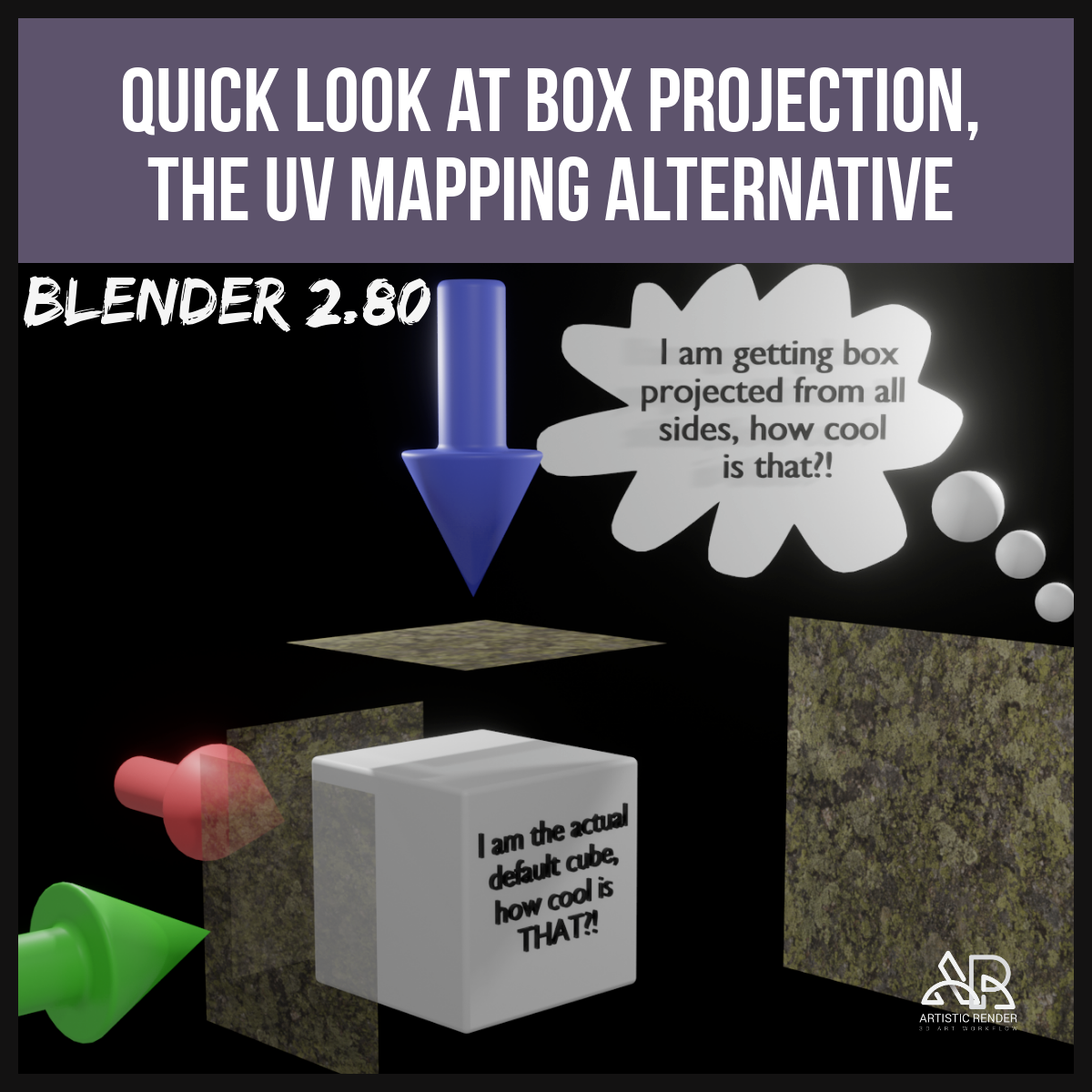 Blender box mapping textures workflow
