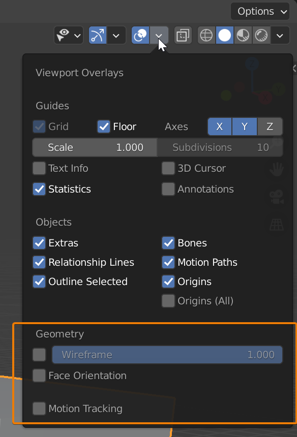 How to use 3D viewport overlays in Blender 3D – Artisticrender.com