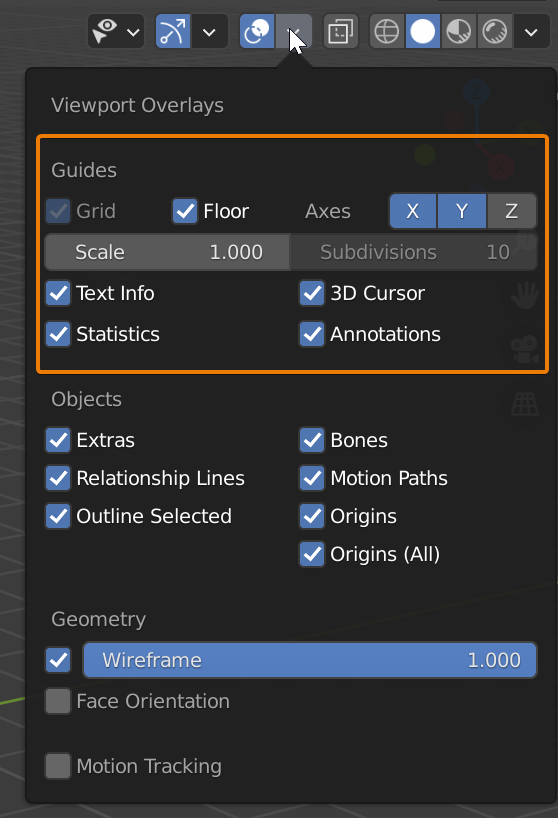 How to use 3D viewport overlays in Blender 3D – Artisticrender.com