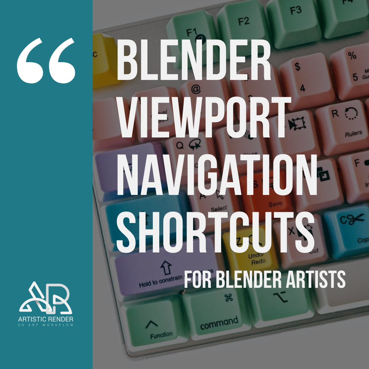 Blender viewport navigation shortcuts - Artisticrender.com