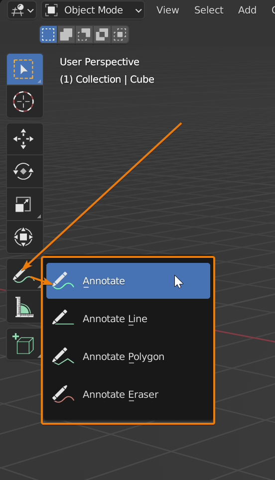 Annotations in Blender (Create, delete, shortcuts, settings) - Artisticrender.com