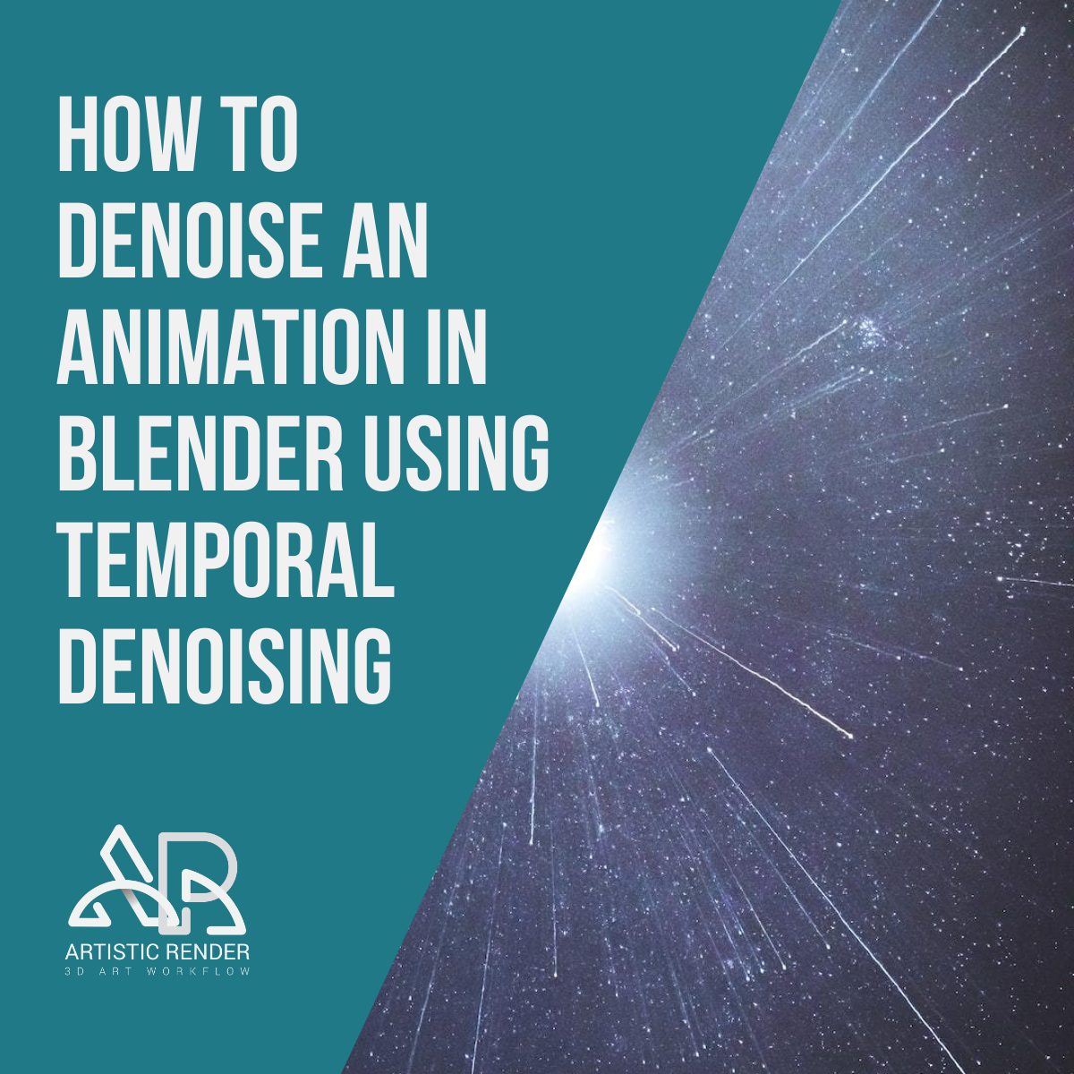 How to denoise an animation in Blender using temporal denoising ...