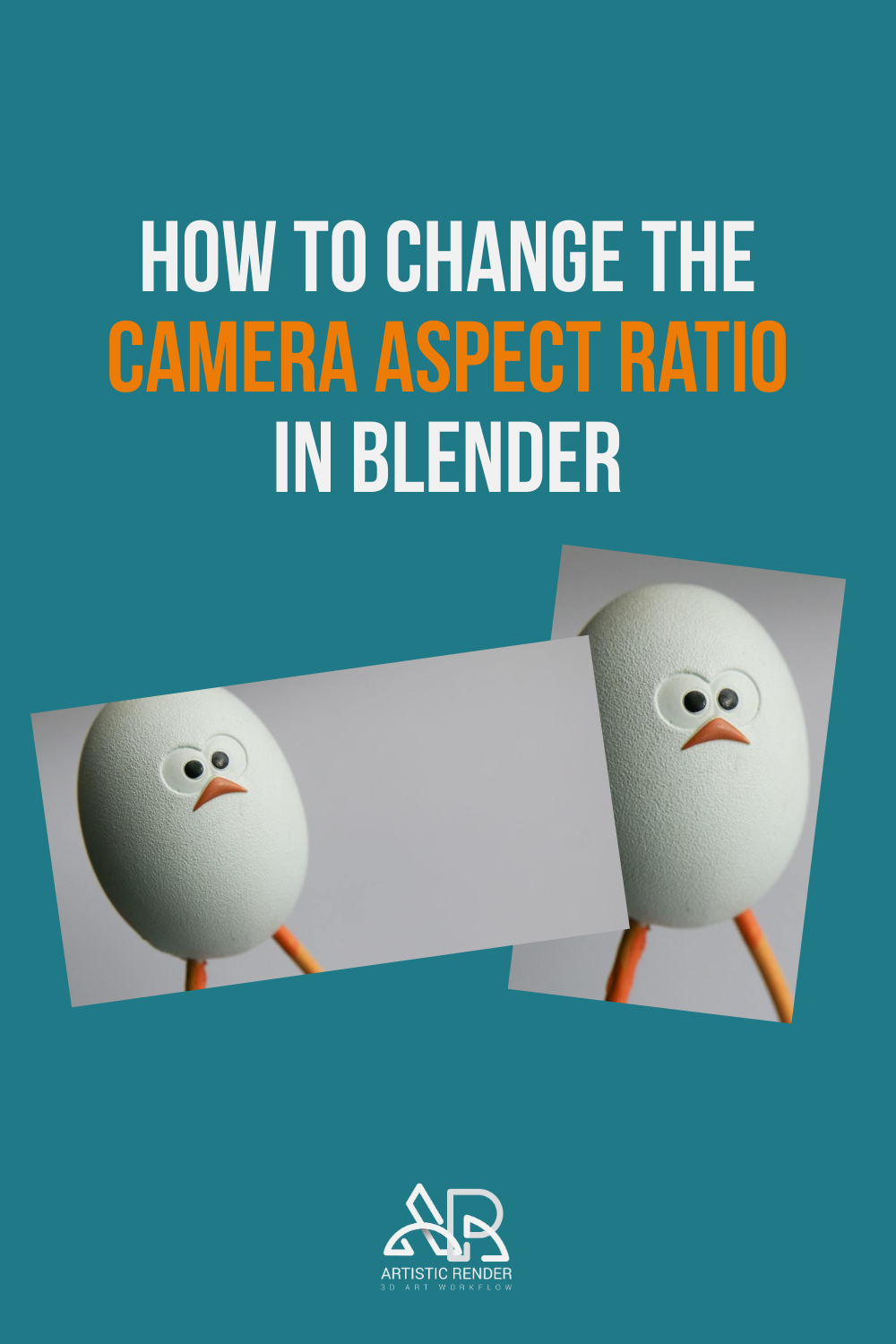 How to change the camera aspect ratio in Blender - Artisticrender.com