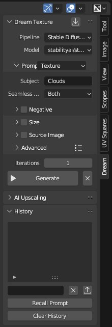 Dream textures: AI Texture Generator for Blender - Artisticrender.com