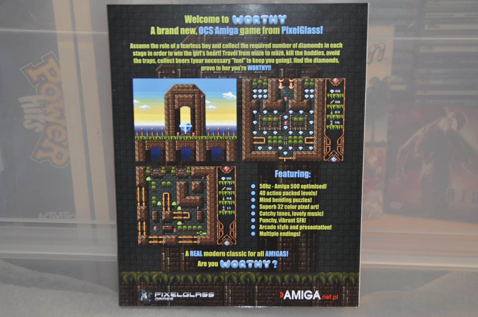 A Look At The Amiga Game Worthy - And Worthy It Is!