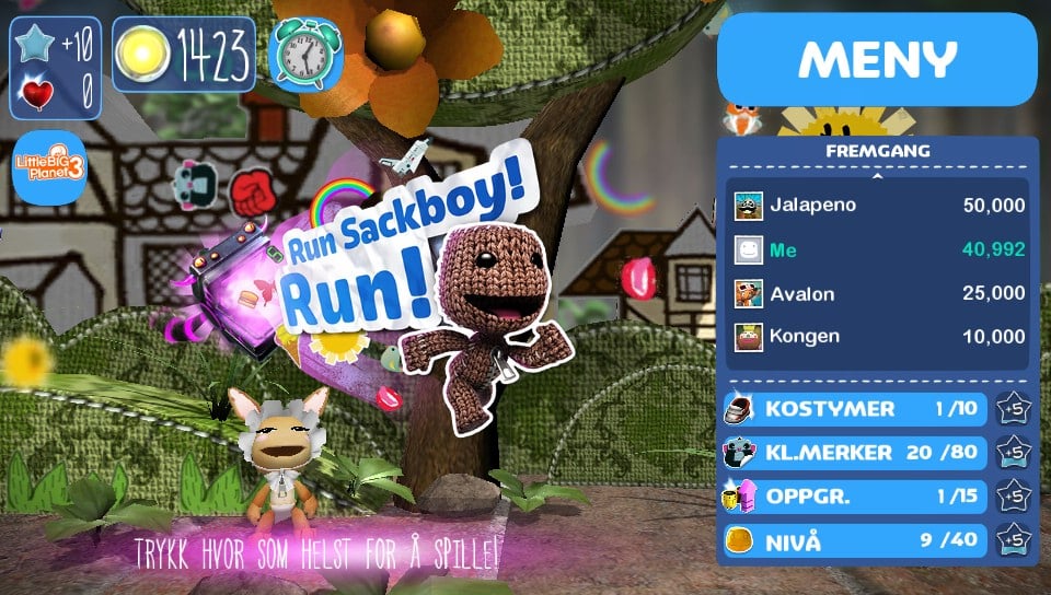 Sackboy Gone Sour? - Run Sackboy! Run! - AmigaGuru's GamerBlog