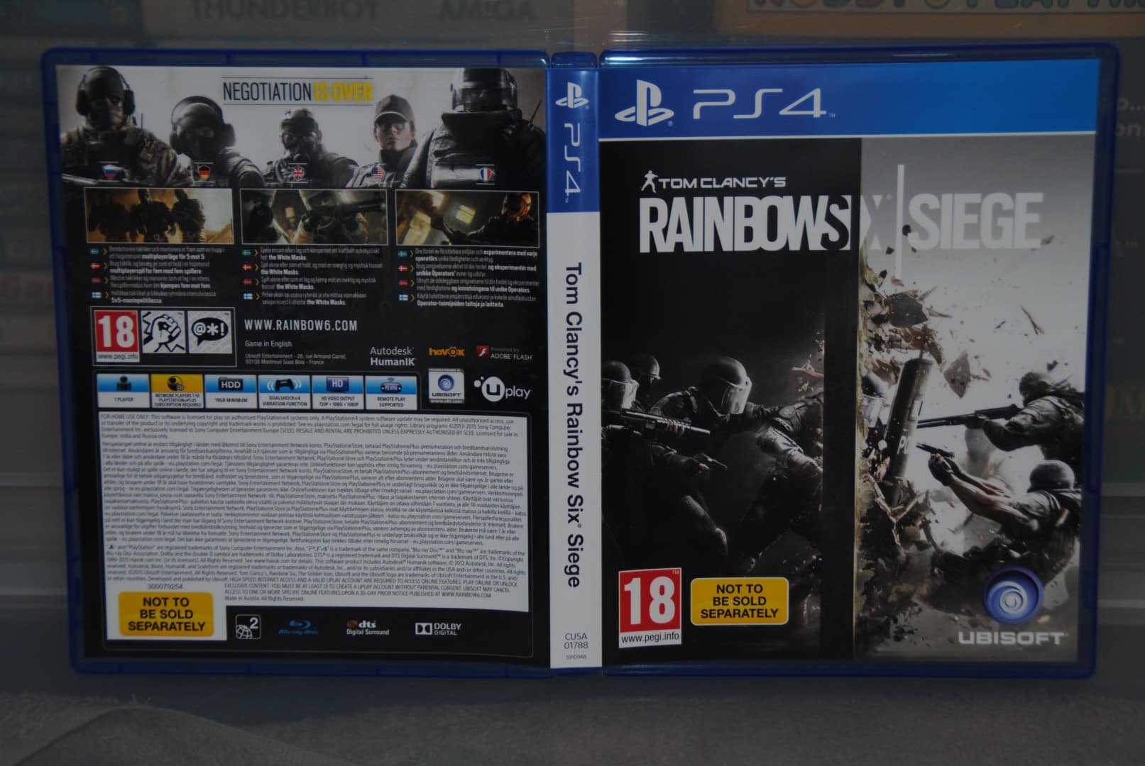 A Look At Rainbow 6 - The Siege - Art Of Siege Edition • AmigaGuru's ...