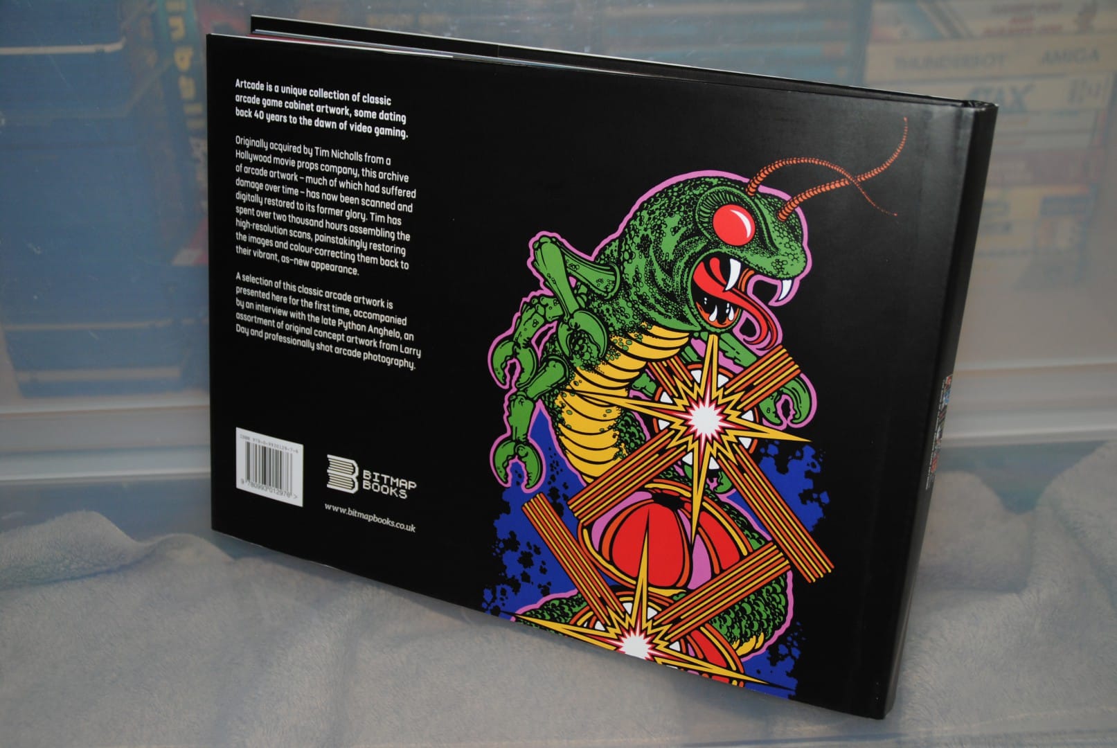 Book Review: ARTCADE - The Book Of Classic Arcade Game Art • AmigaGuru ...