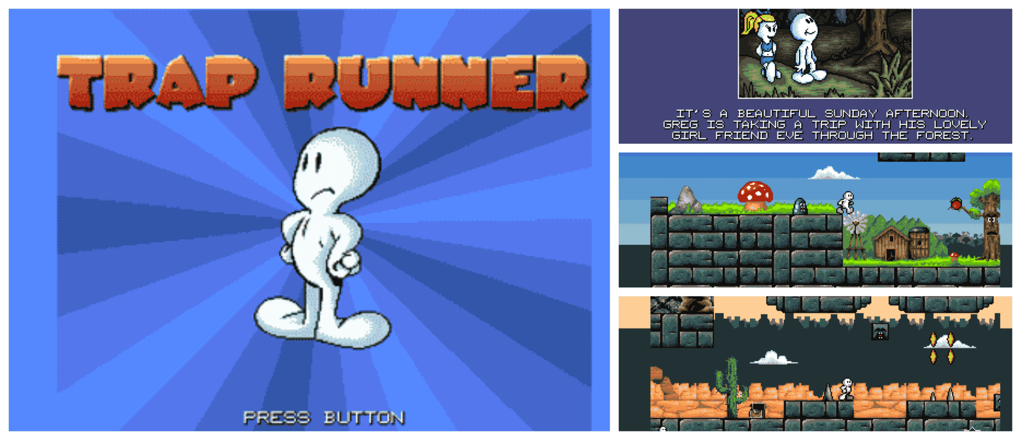 Trap Runner Out Now - With Big Box Version TBA - AmigaGuru's GamerBlog