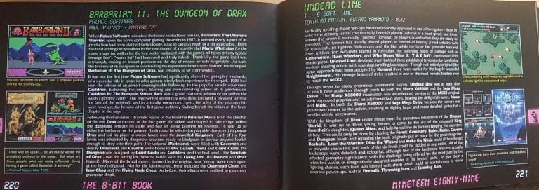 The 8-BIT Book 1981 to 199X • AmigaGuru's GamerBlog