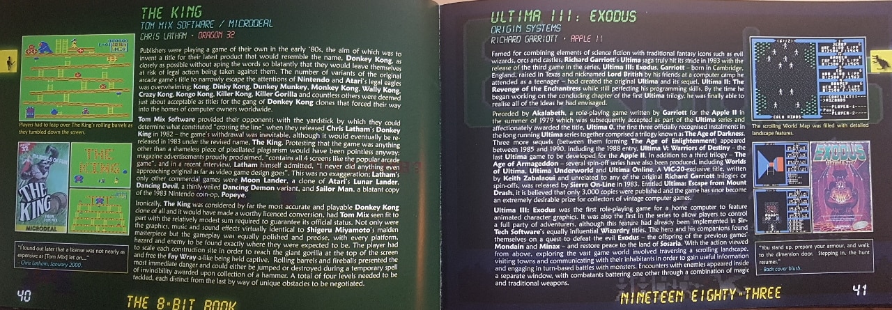 The 8-BIT Book 1981 to 199X • AmigaGuru's GamerBlog
