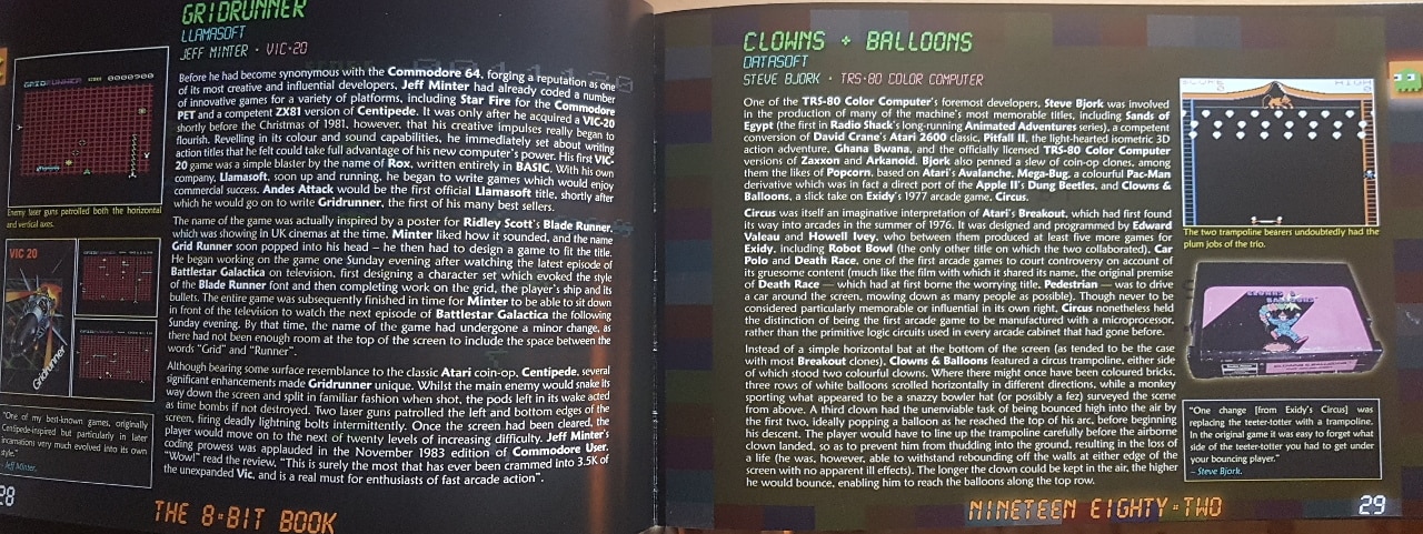 The 8-BIT Book 1981 to 199X • AmigaGuru's GamerBlog