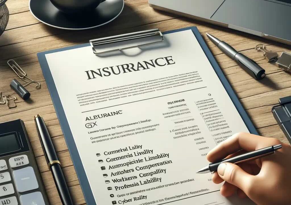 Supplier insurance in contracts - contract clause learning