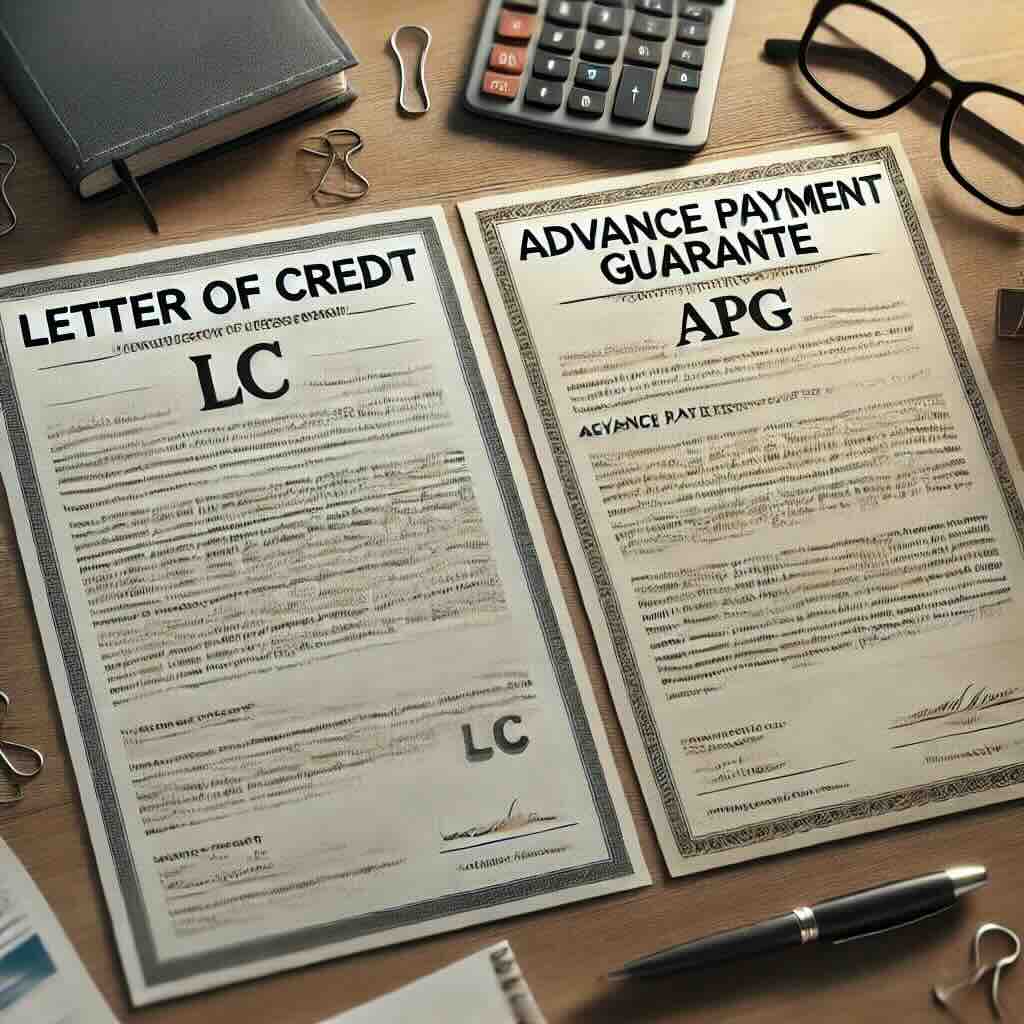 Letter of Credit (LC) and APG - 5 min comparison