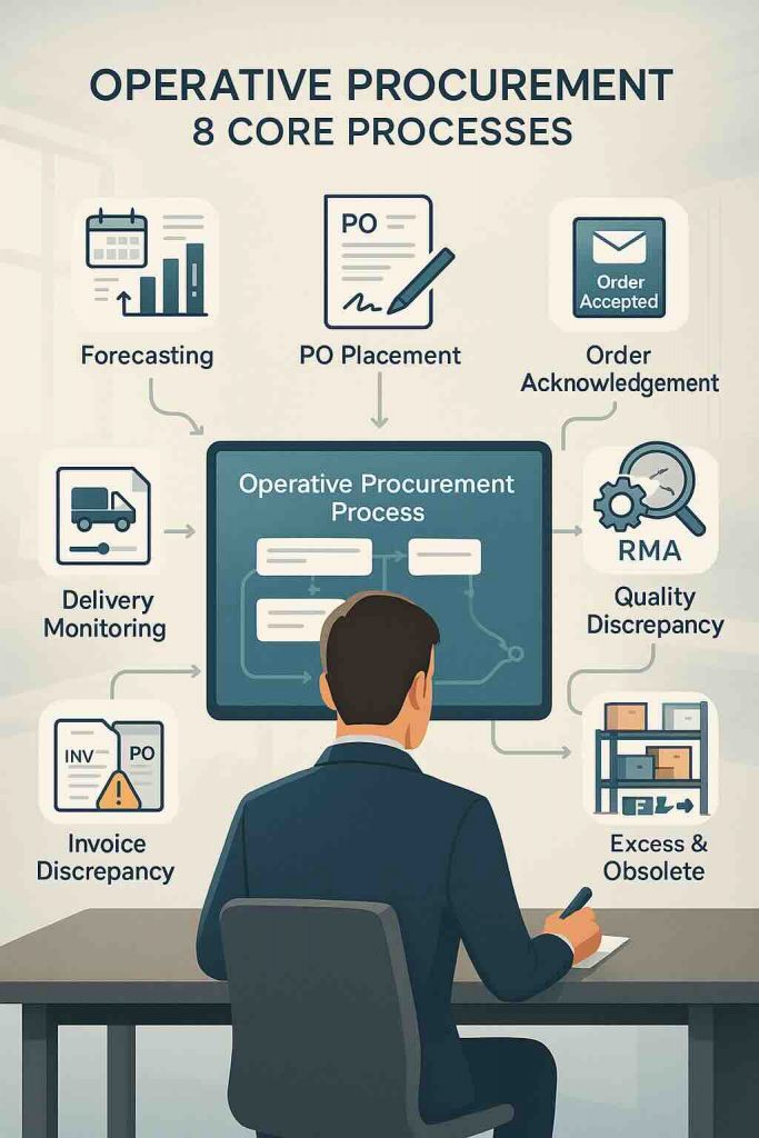 Operative Procurement Function - 8 core processes
