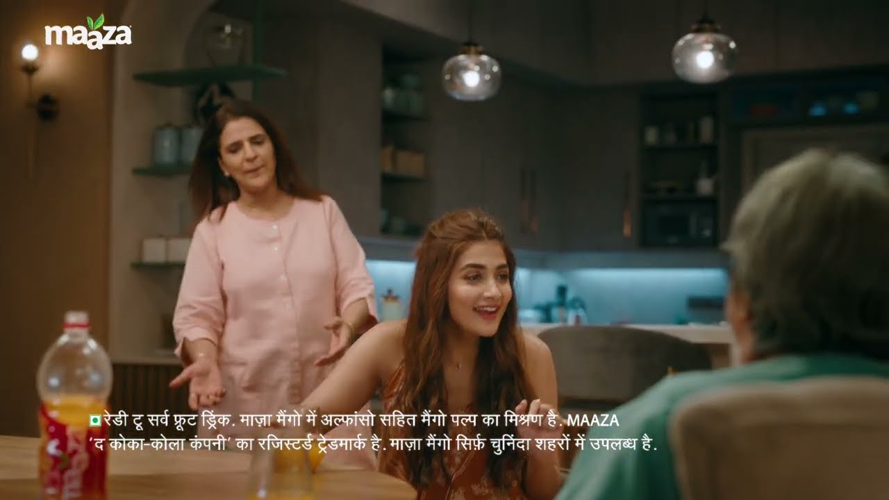 Maaza Family Adda Time Advertisement Cast