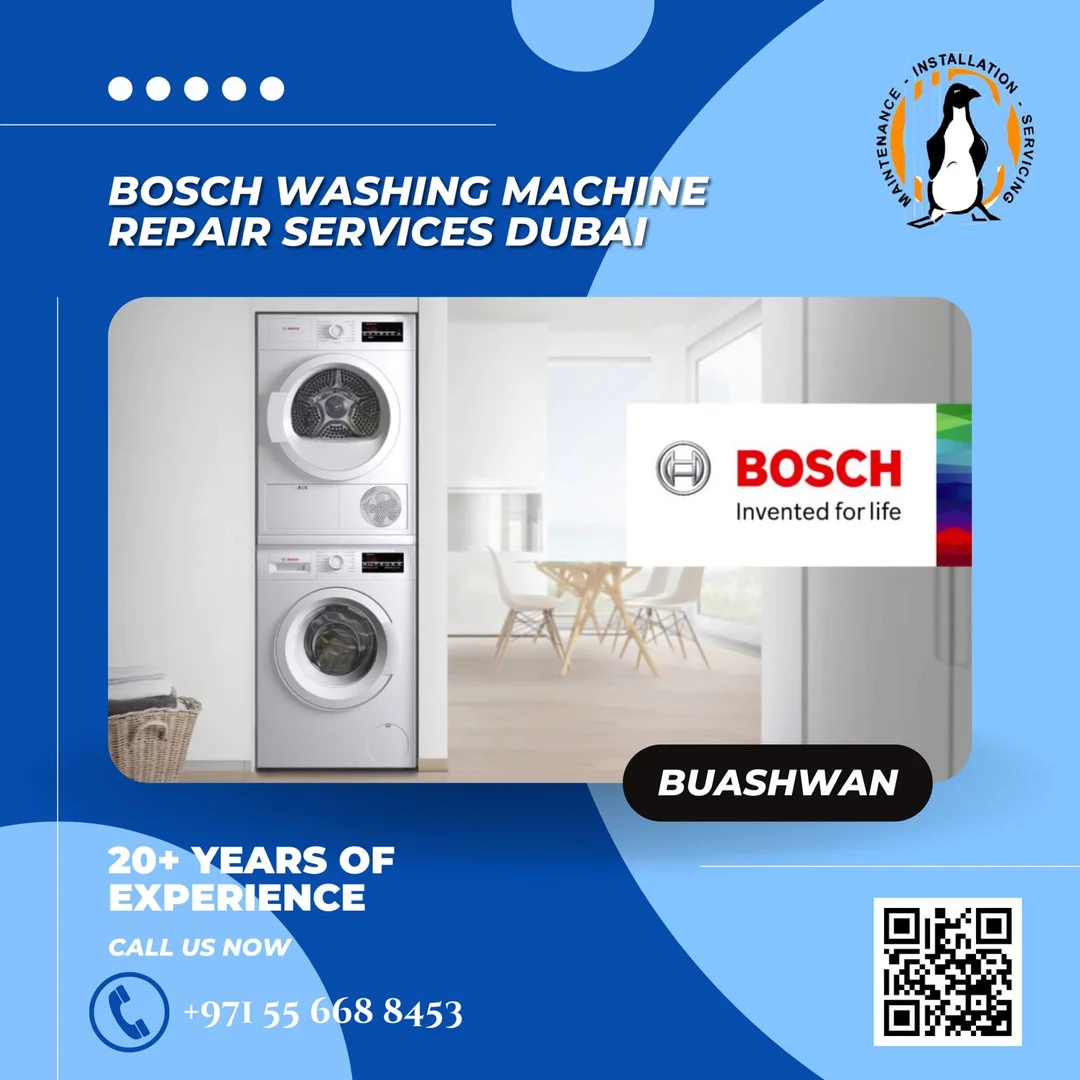 Expert Bosch Washing Machine Repair Dubai | New old Bosch fix