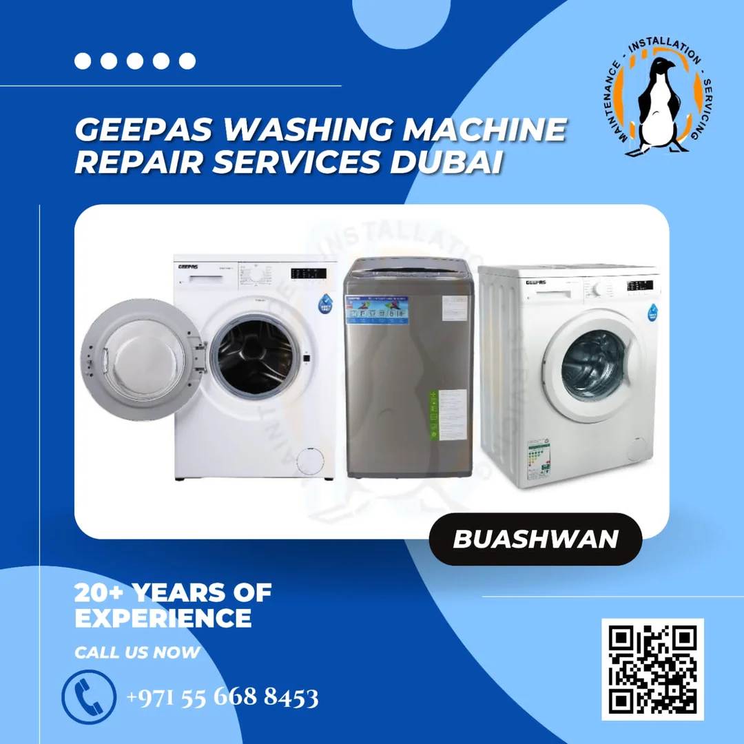 Expert Geepas Washing Machine Repair Dubai | New old geepas