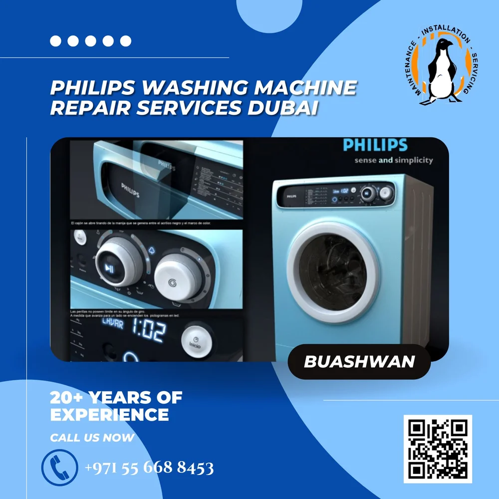 Expert Philips Washing Machine Repair Dubai | New Old Philips