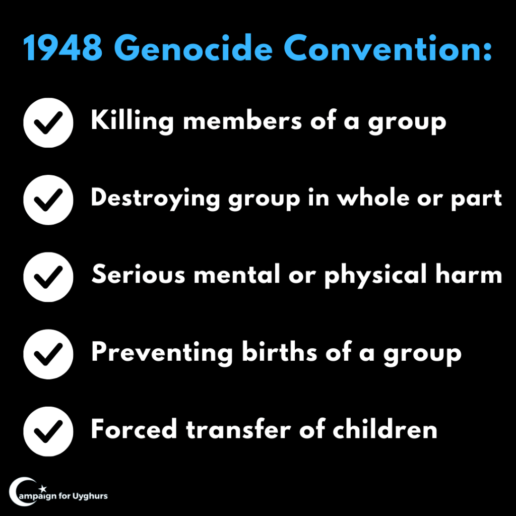 Why the U.N Refuses to Say Uyghur Genocide infographic - Campaign For ...