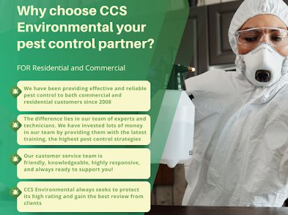 CCS Environmental Pest Control has been treating cockroaches for almost ...