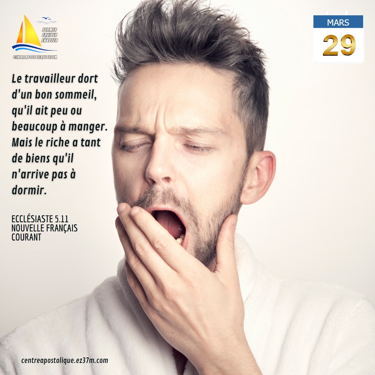 VERSET DU JOUR. 29 mars – EZ37M MAGAZINE VERSET DU JOUR. 29 mars – EZ37M MAGAZINE