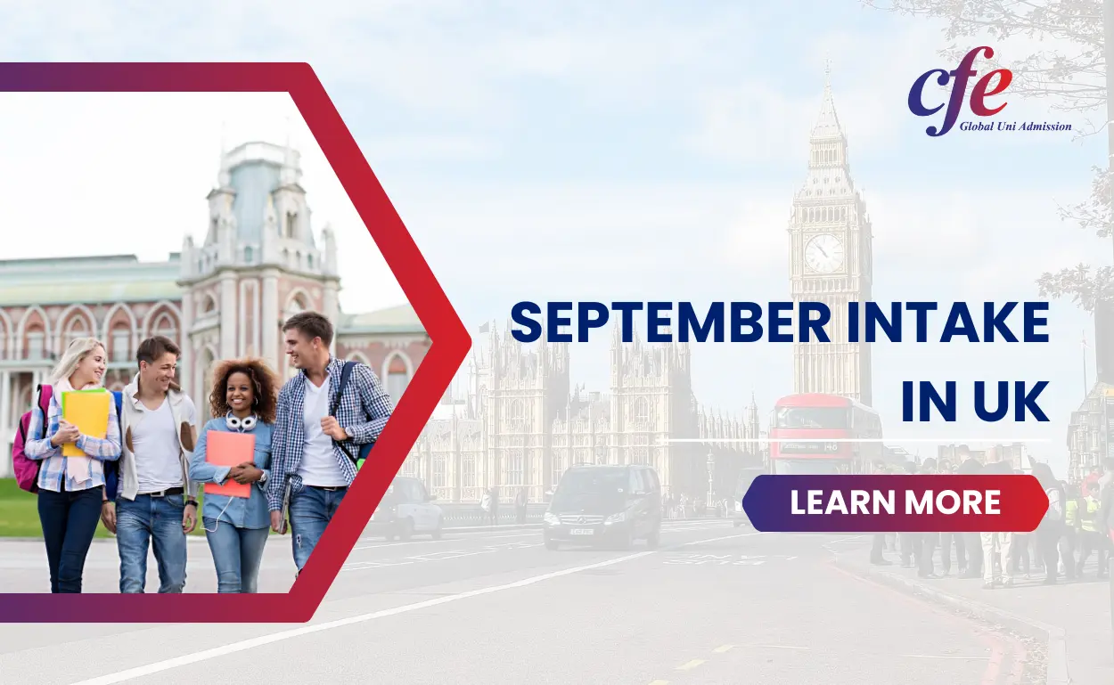 September Intake In UK 2025 - Centre For Education
