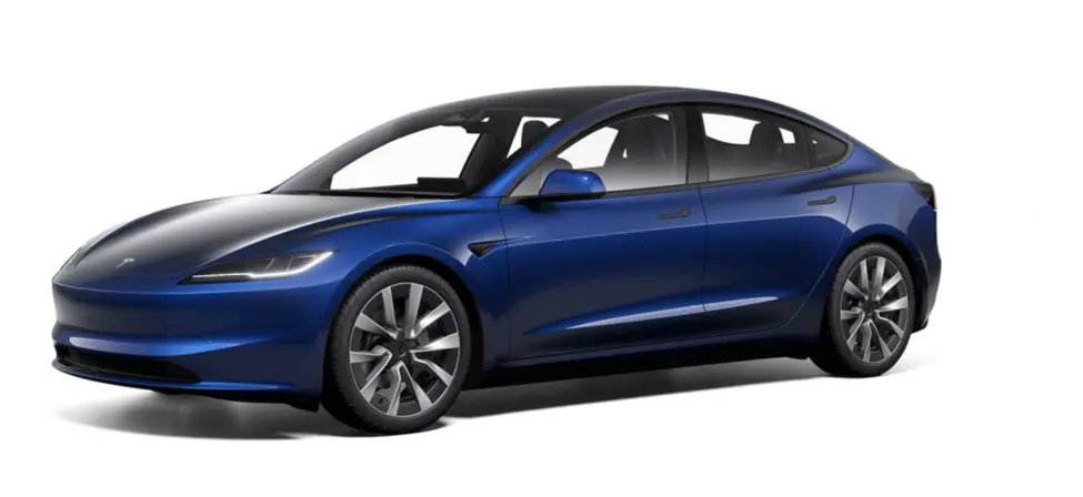 Tesla Model 3 Deep Blue Metallic : Köptips!