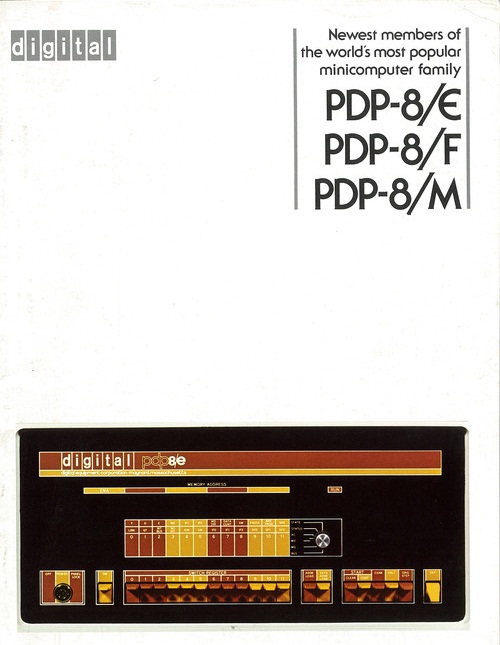 Newest members of the world's most popular minicomputer family PDP-8/E ...
