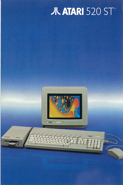 Atari 520 STM - Classic Computer Brochures