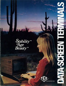 TEC Data-Screen Terminals - Classic Computer Brochures
