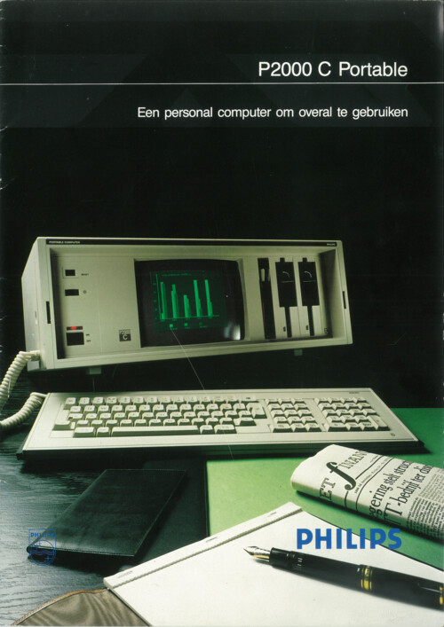 Philips P2000 C Portable - Classic Computer Brochures
