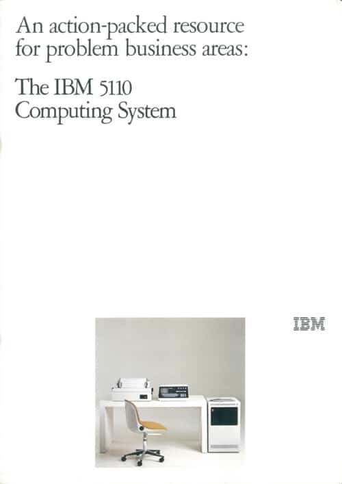 IBM 5110 Computing System - Classic Computer Brochures