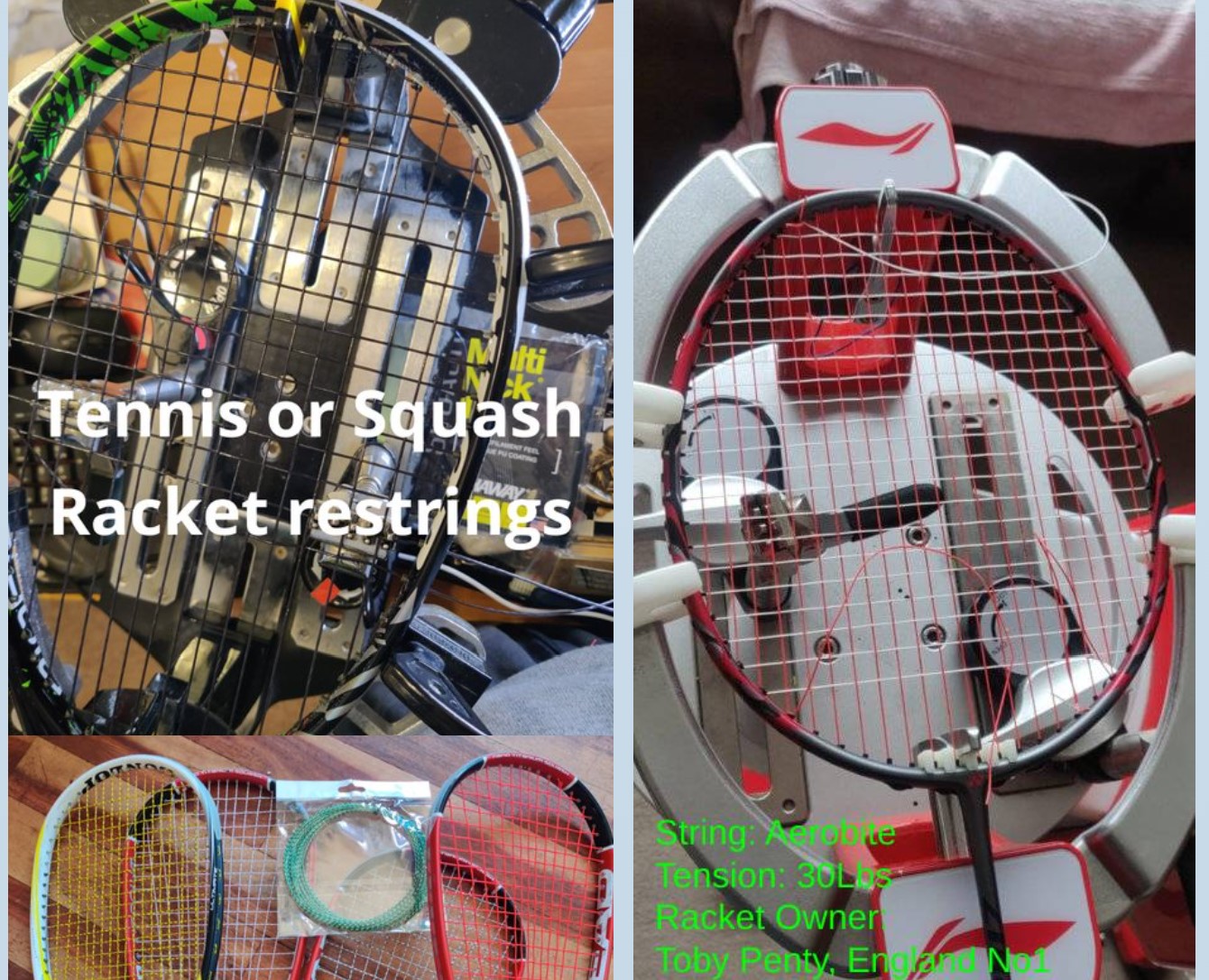 🏸Badminton Racket Restring Tension: Same or Different for Mains and ...