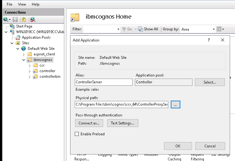 Setup Cognos Controller 11 – CogKnowHow