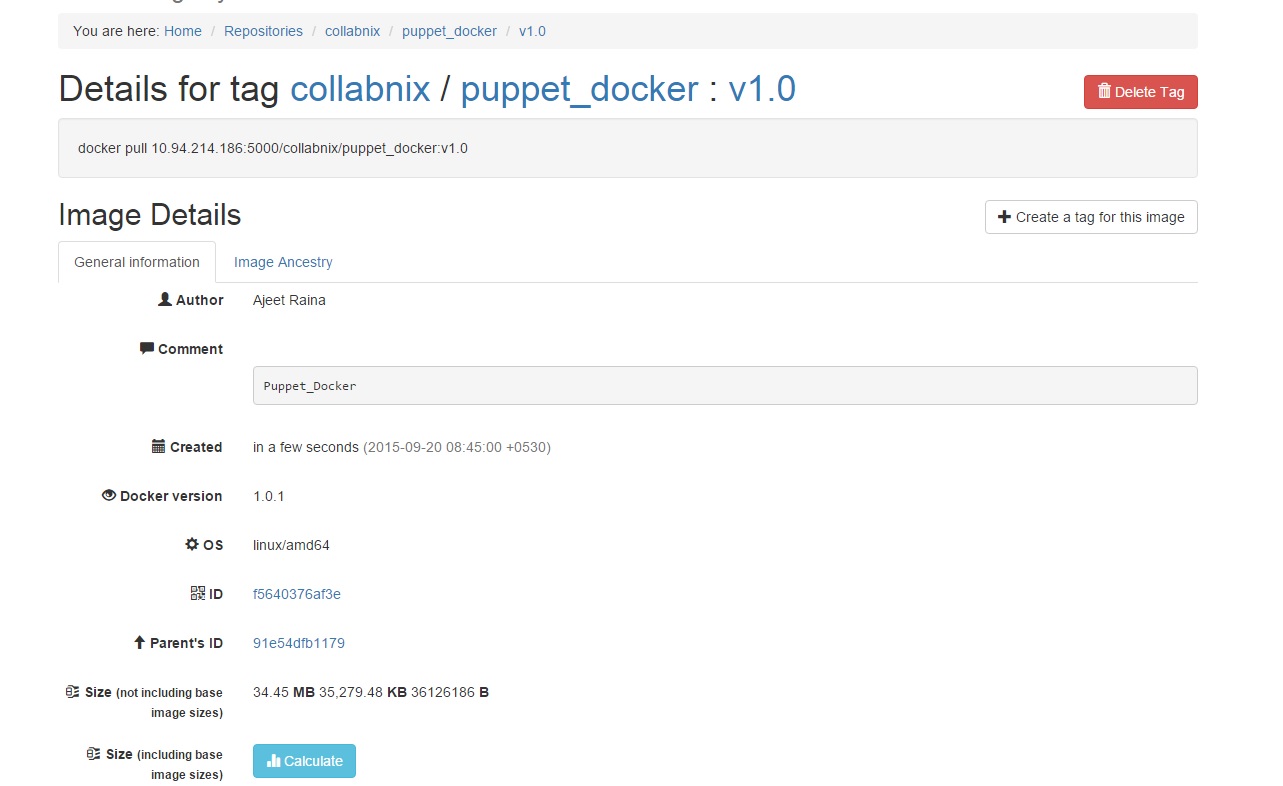 Running Docker Private Registry server Frontend UI – Collabnix