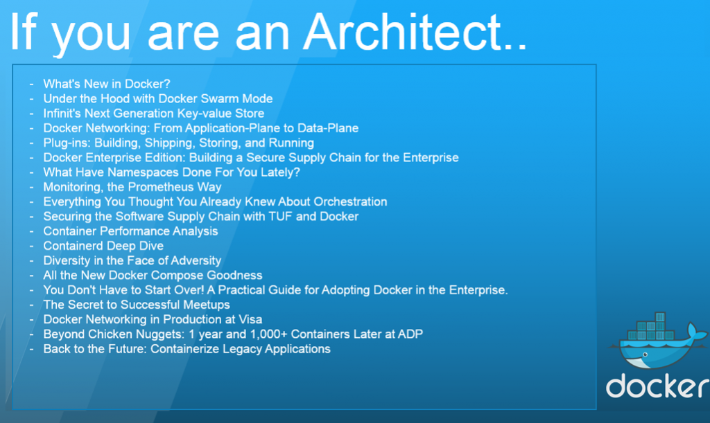 Dockercon 2017 surely gonna be EPIC | Top Sessions Which You Can’t Miss to Attend This Year ...