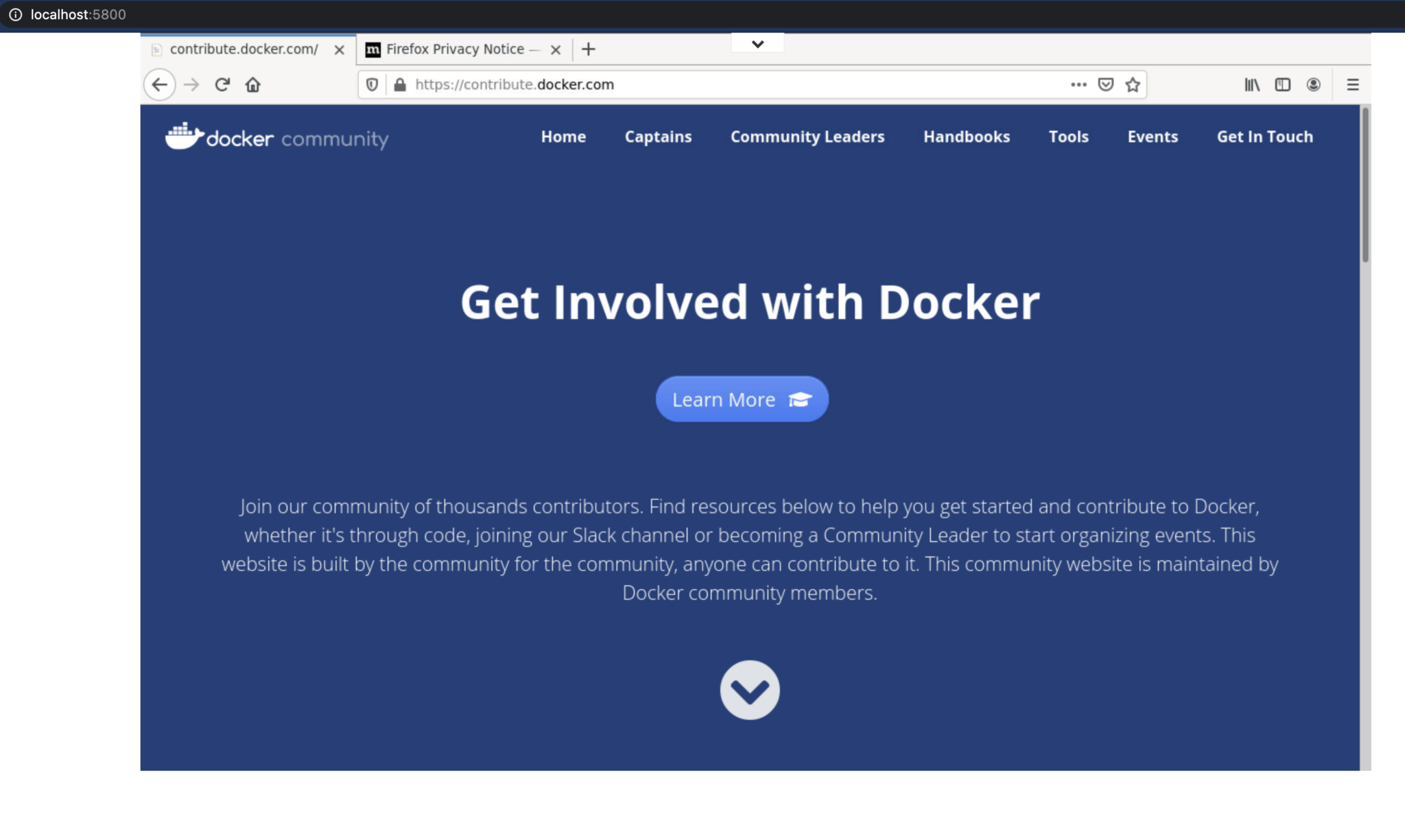 Running a Web Browser in a Docker container – Collabnix