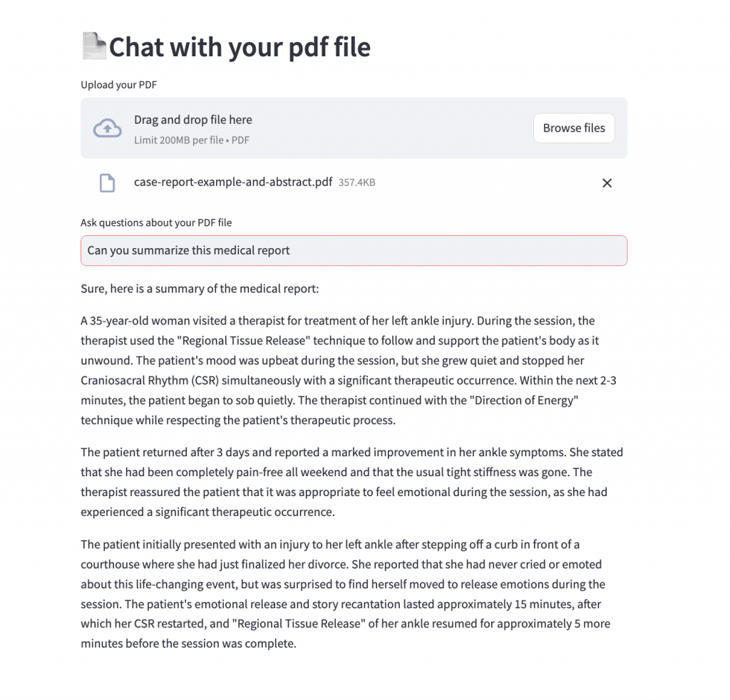 AI-powered Medical Document Summarization Made Possible using Docker ... AI-powered Medical Document Summarization Made Possible using Docker ...