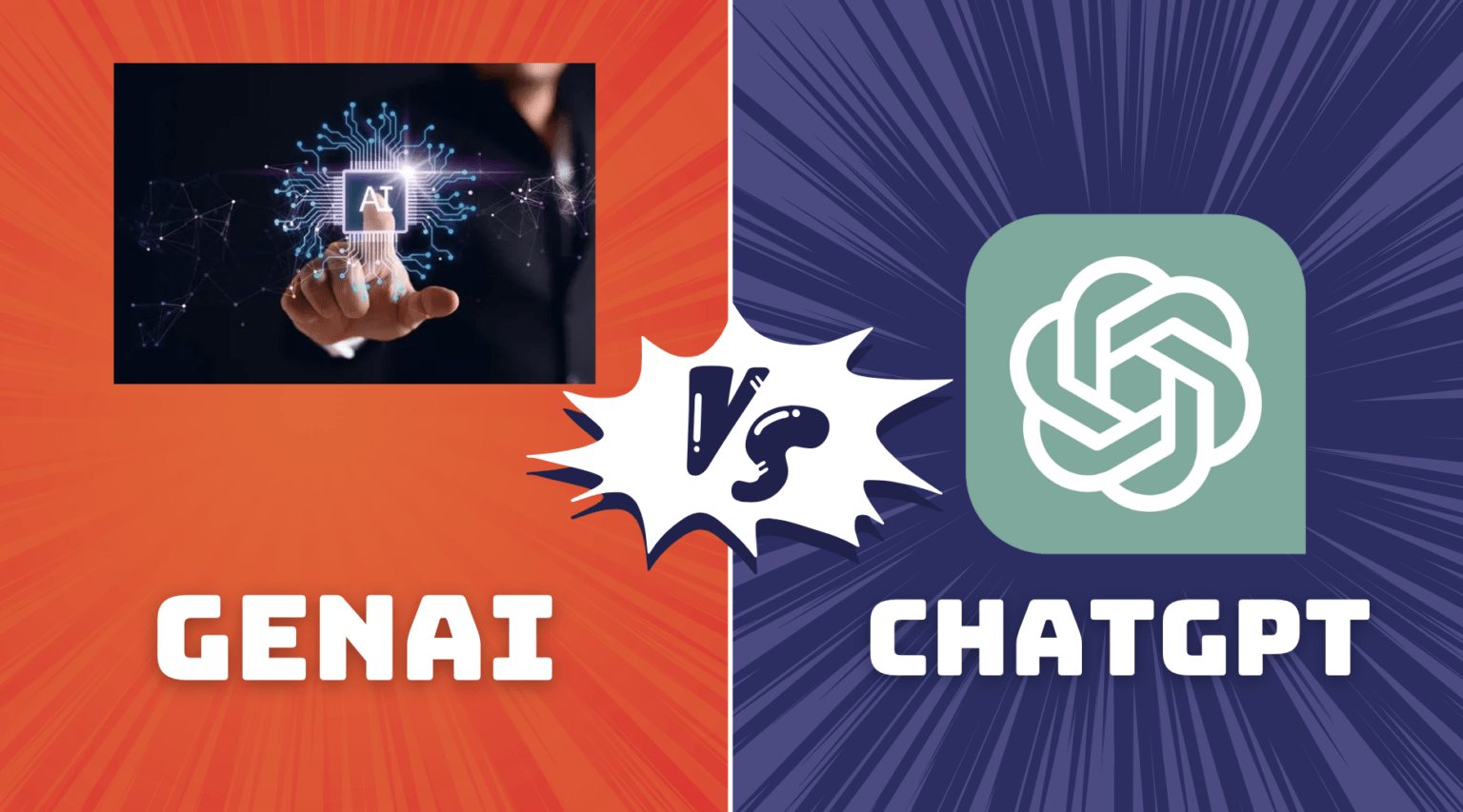 How is GenAI different from ChatGPT? - Collabnix
